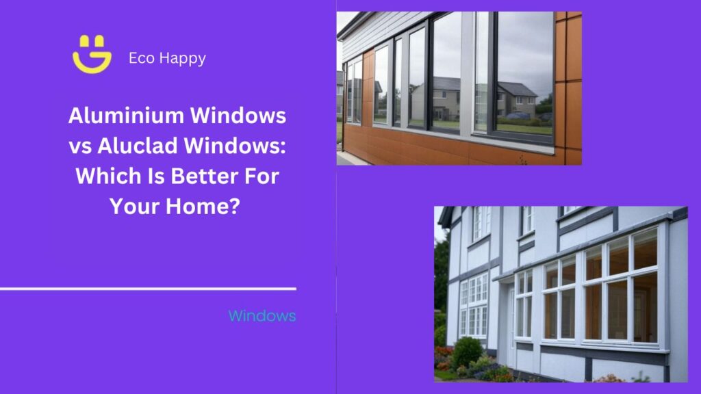 Aluclad vs Aluminium Windows: Which Is Better? | Eco Happy