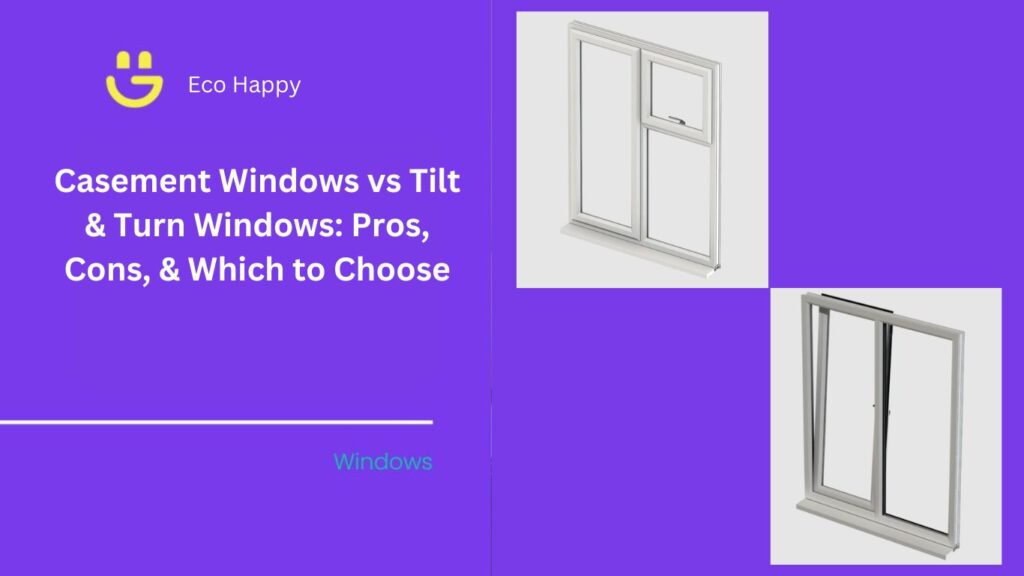 Casement Windows vs Tilt and Turn Windows: Which Is Better? | Eco Happy