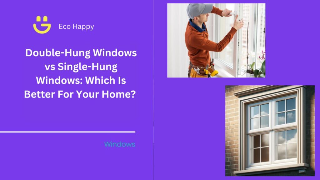 Double Hung Windows vs Single Hung Windows: Which Is Better? | Eco Happy